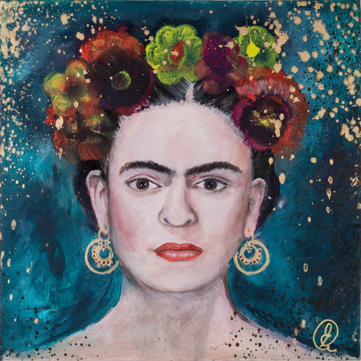 Frida Kahlo Portrait – Emma Cooper Art